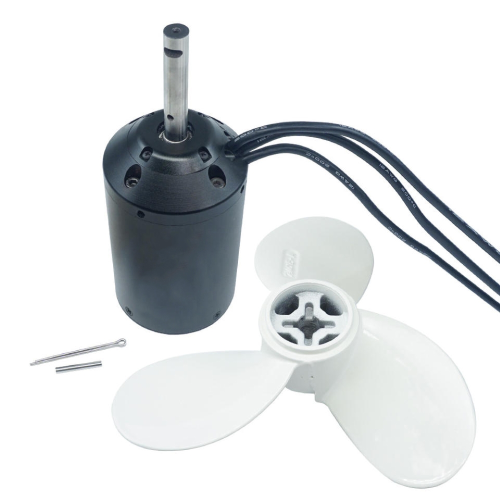 3000W 160KV Sensorless Waterproof BLDC Motor, IP68 | BLDC.com